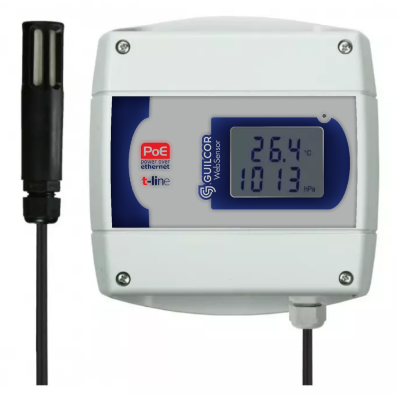 Ethernet Temperature And Humidity Sensor Telegraph