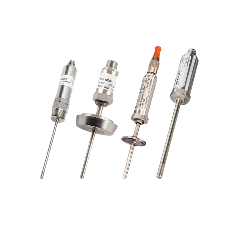 Temperature probe with stainless steel connection head and RS485 output